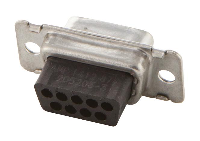 205203-3 - Amp - Te Connectivity - 连接器外壳, D-Sub, 9 路