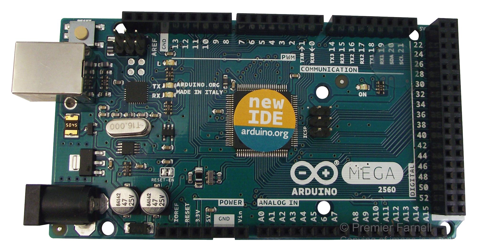 A000067 - Arduino - SBC, Arduino Mega Rev3, ATmega2560 A000067 - Arduino - SBC, Arduino Mega Rev3, ATmega2560