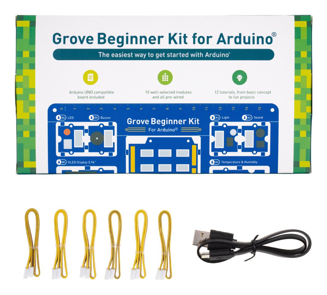 110061162 - Seeed Studio - Beginner Kit, with USB Cable, Arduino ...