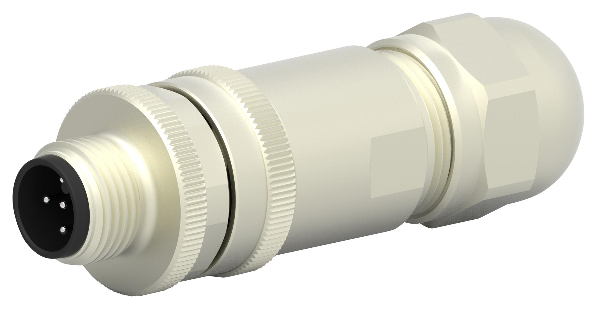 T4111012051-000 - Amp - Te Connectivity - 传感器连接器, M12, 公