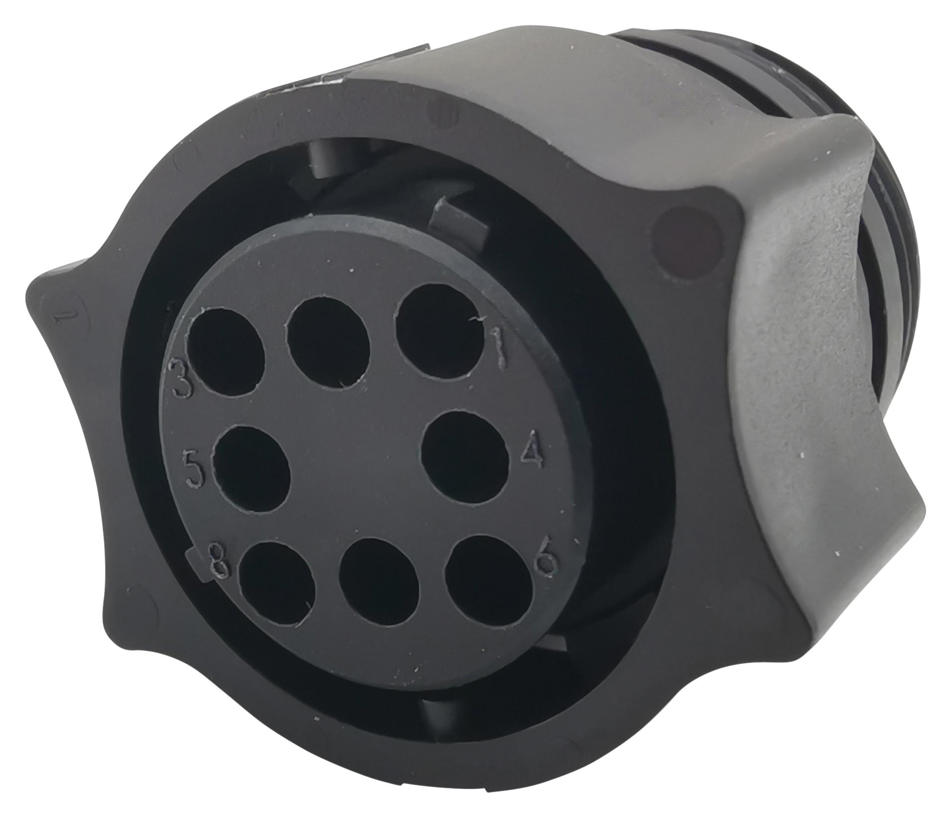 APC06-11-8S - Amphenol Industrial - 圆形连接器, 公, 8路