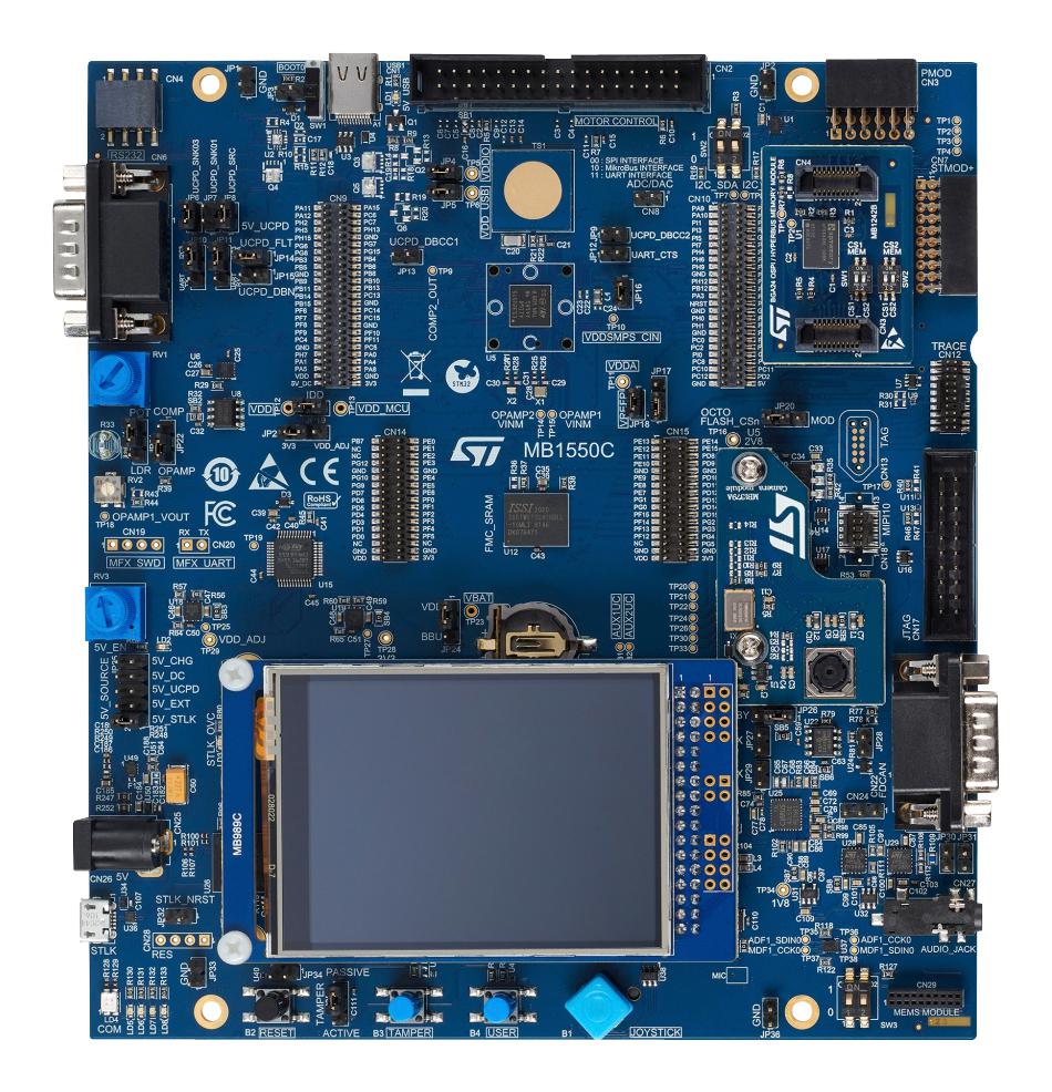 STM32U575I-EV - Stmicroelectronics - 评估板,STM32U575AI,STM32系列,32位,Arm ... STM32U575I-EV - Stmicroelectronics - 评估板,STM32U575AI,STM32系列,32位,Arm ...