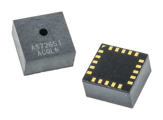 AS72651-BLGM - Ams Osram Group - 传感器，I2C 数字式，UART，LGA，940 nm，16 位，2.97 ...