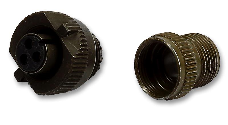 MS3106A-22-14S - Amphenol Industrial - 圆形连接器, MIL-DTL-5015 系列, MS3106 Series