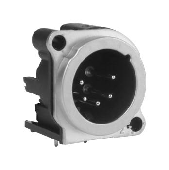 AC5MBHAUPRE - Amphenol Audio - XLR连接器, 5 触点, 插头