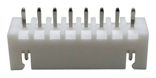 B8B-XH-A (LF)(SN) JST / JAPAN SOLDERLESS TERMINALS, 引脚针座, 垂直, 线至板, 2.5 mm, 1 排, 8 触点, 通孔直型, XH ...