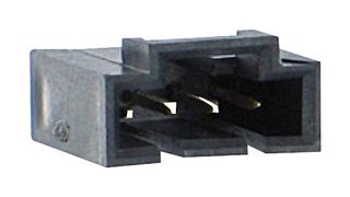 70543-0002 MOLEX, 引脚针座, 线至板, 2.54 mm, 1 排, 3 触点, 通孔直型, SL 70543 Series ...
