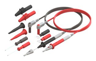 CT3987B-120 CAL TEST ELECTRONICS, DMM Probe Kit, 2x Extended Tips, 2x ...